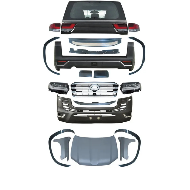 High precise LC200 FJ200 08-20 UPGRADE TO LC300 body kit facelift for Toyota Land Curisier LC200 ...