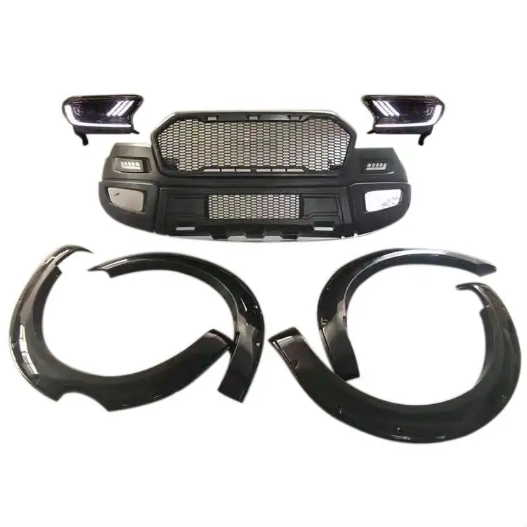 Car Parts Auto Accessory Raptor Style Body Kits for Ford Ranger T7 2016 ...